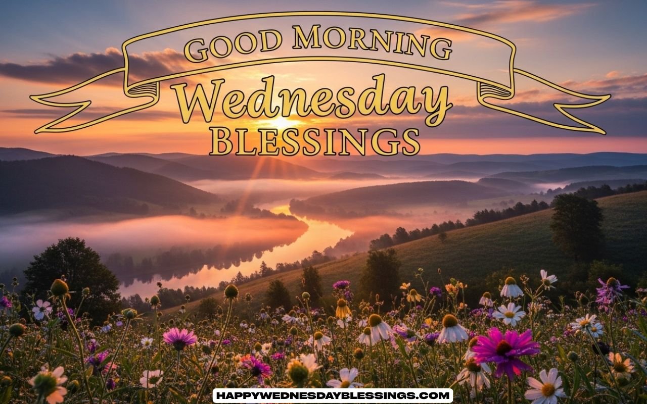 100+ Beautiful Good Morning Wednesday Blessings and Images